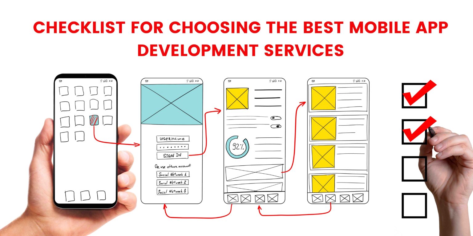 Checklist For Best Mobile App Development Services - TeamTweaks